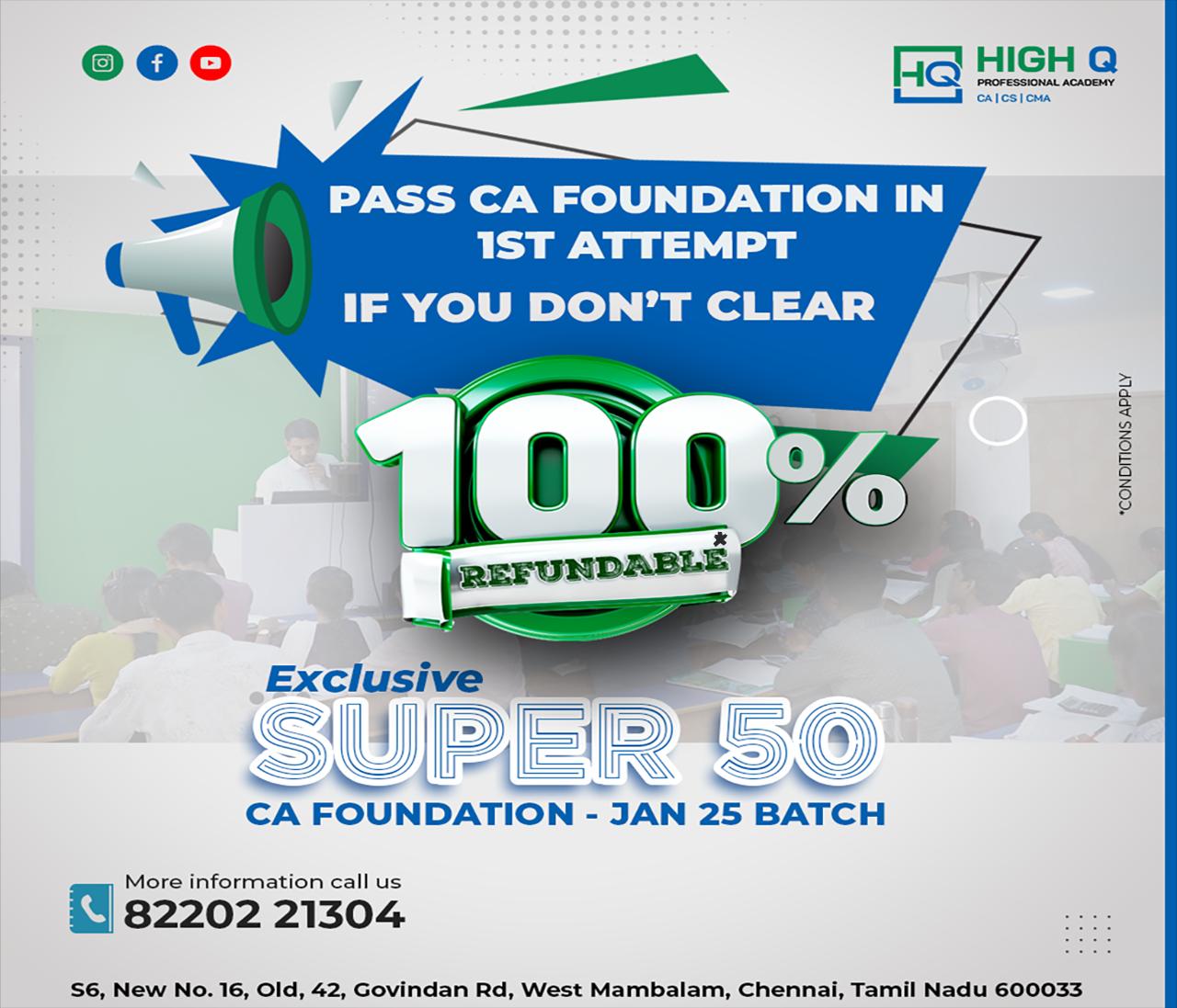 High-Q Academy - Best Coaching Institute for CA Foundation ...